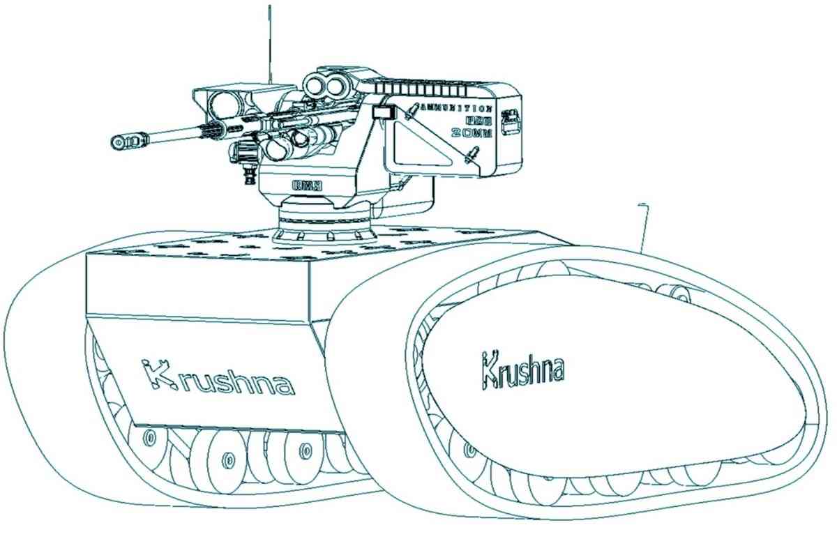 Krushna Multi Utility Crawler Robot